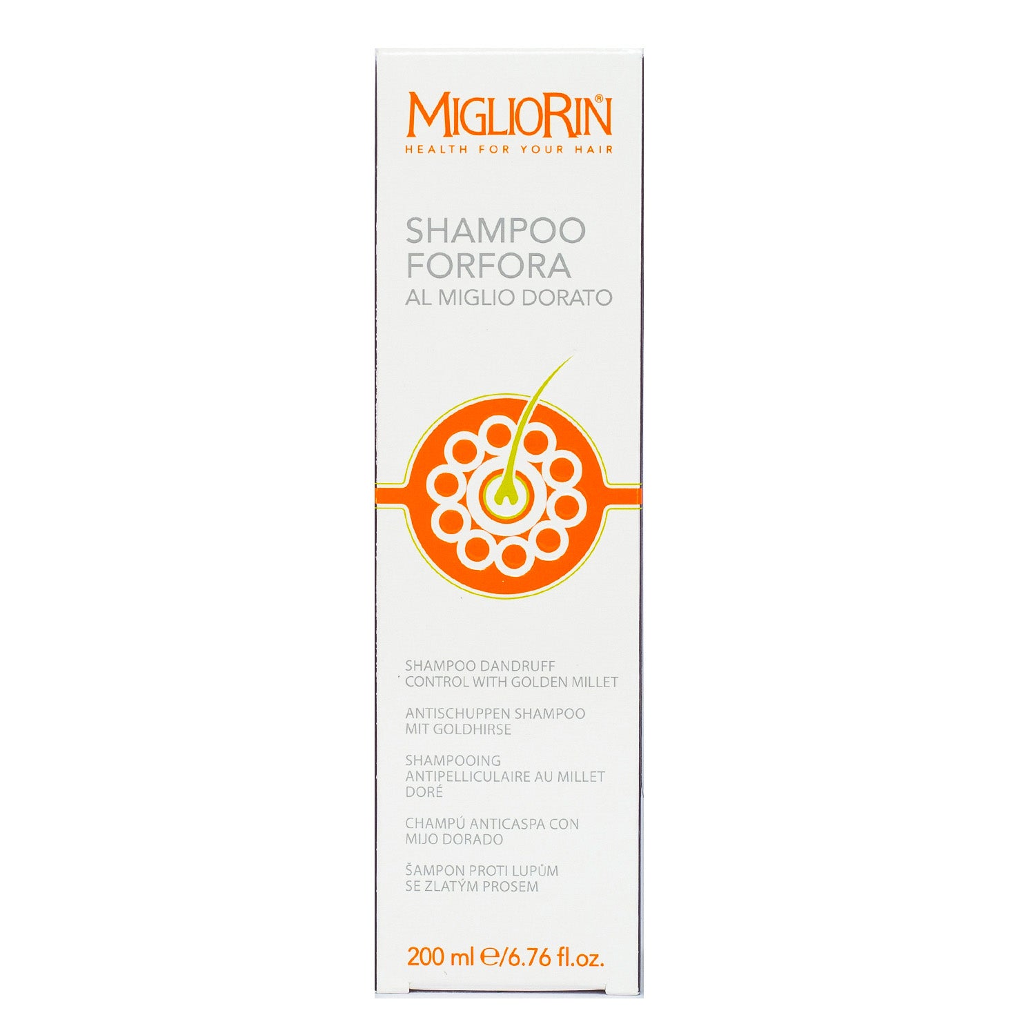 Migliorin anti Dandruff Shampoo- Forfora 200ML – MonaBeauty.ae